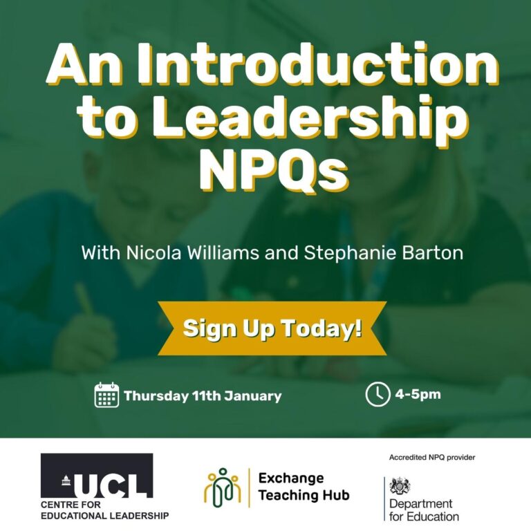 Exchange Teaching Hub - Barnsley, Doncaster, Selby and Wakefield